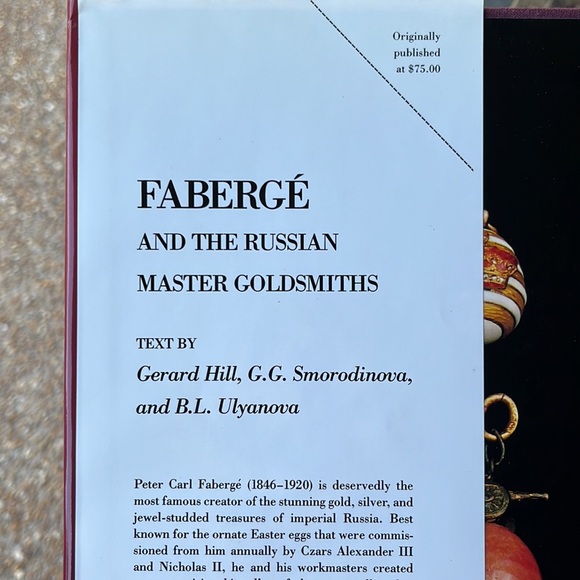 Wings | Other | Faberge And The Russian Master Goldsmith Hardcover Book ...